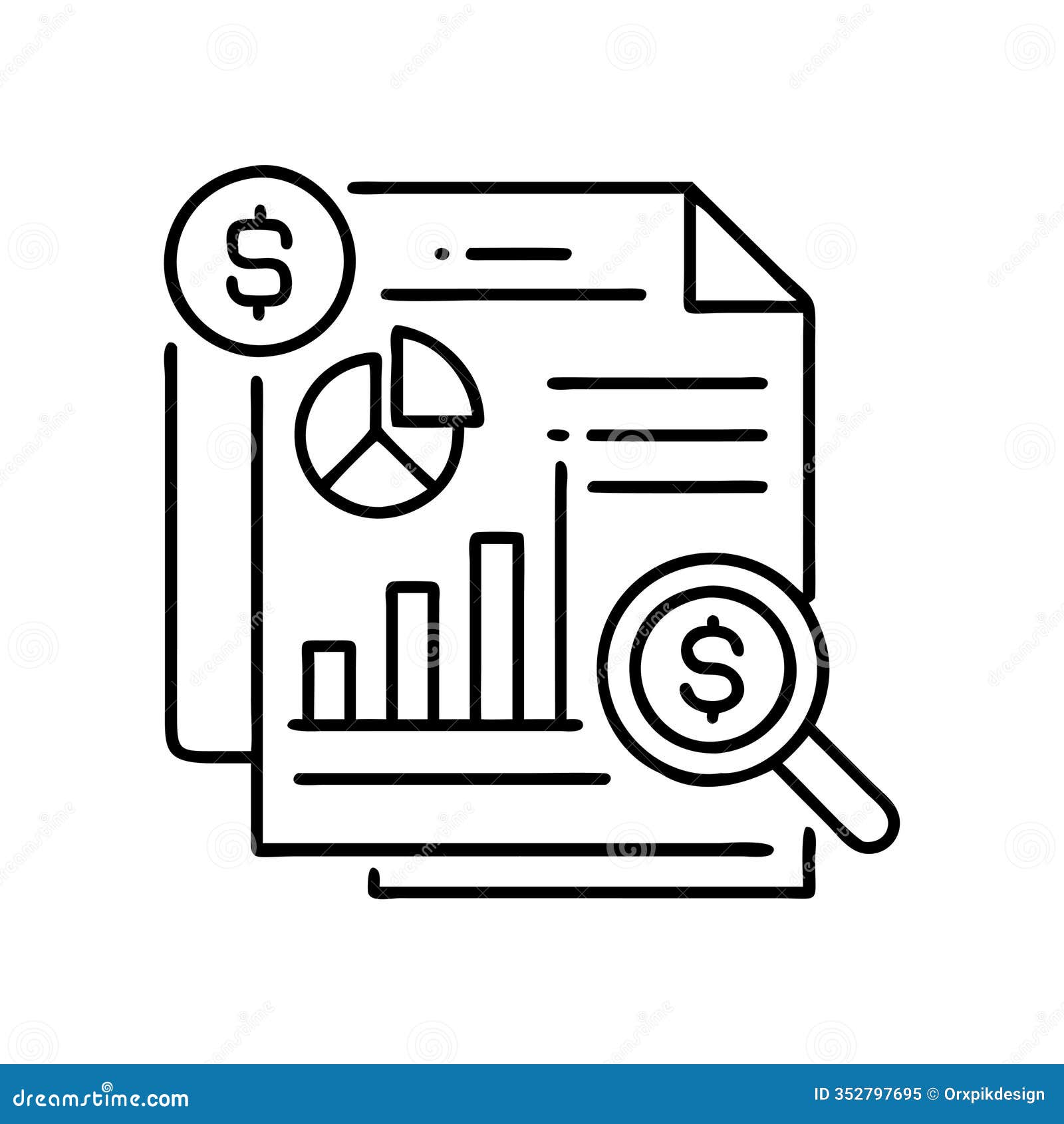 Dynamic Corporate Governance Reporting Icon Stock Vector - Illustration ...