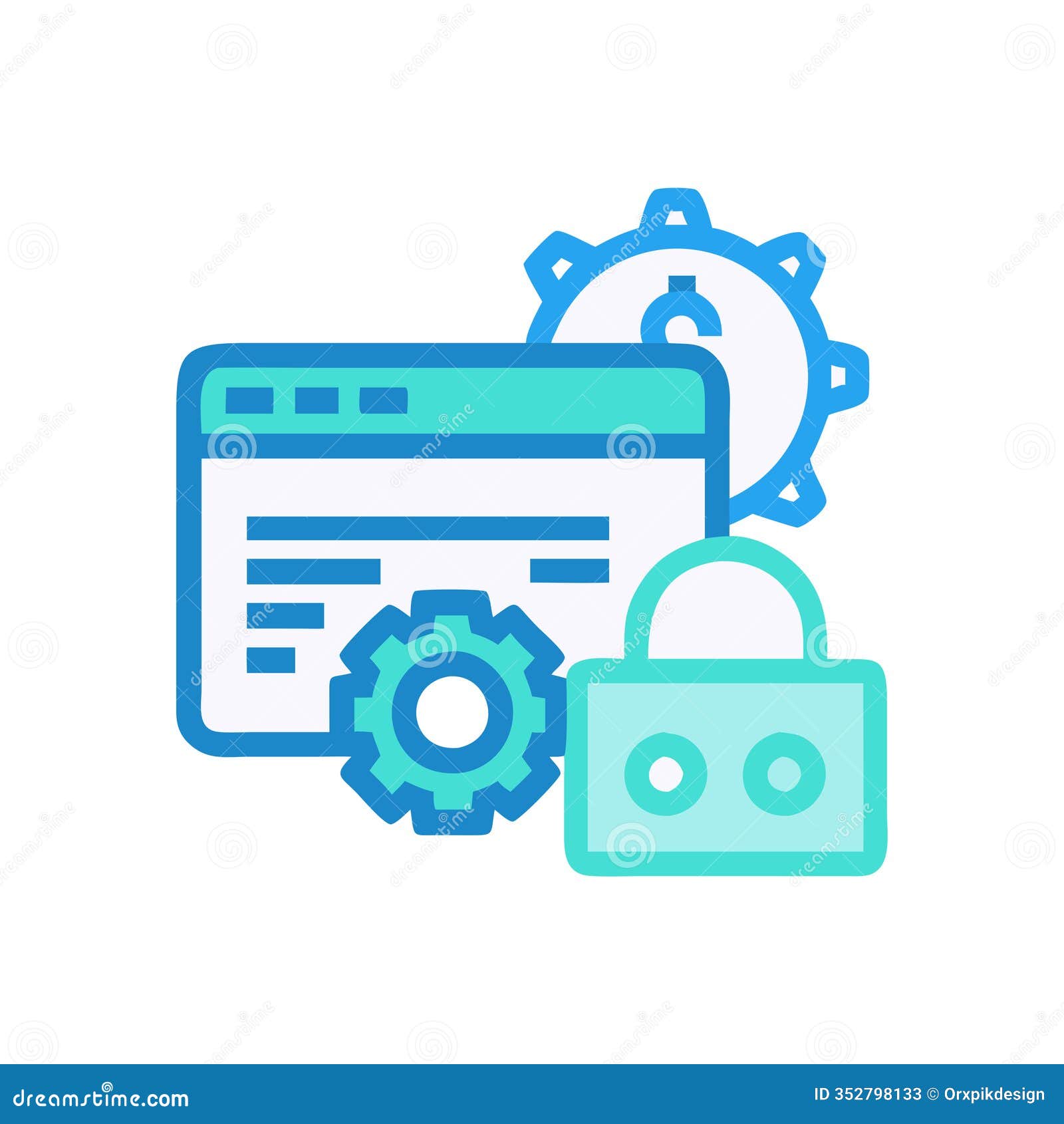 Dynamic Credit Management Icon Stock Vector - Illustration of ...