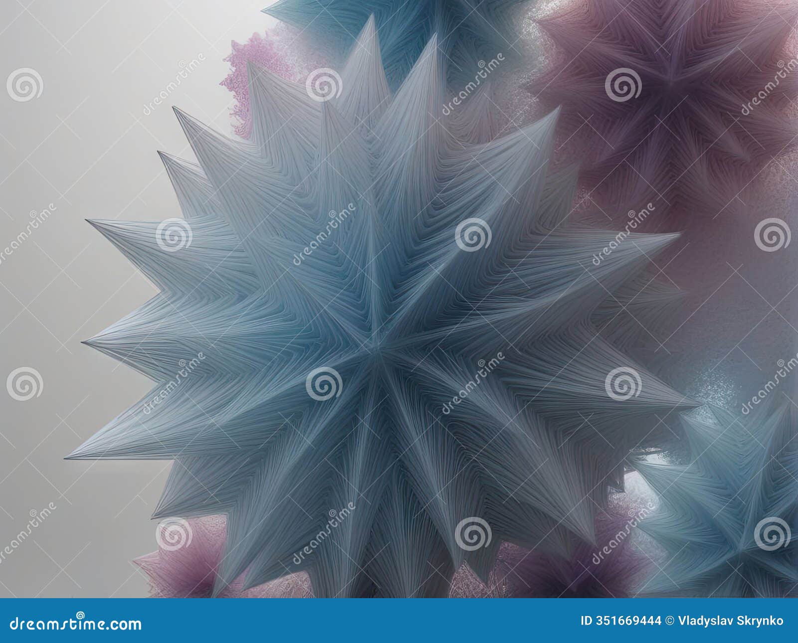 Dynamic Crystalline Forms Evolving into a Mesmerizing Backdrop ...