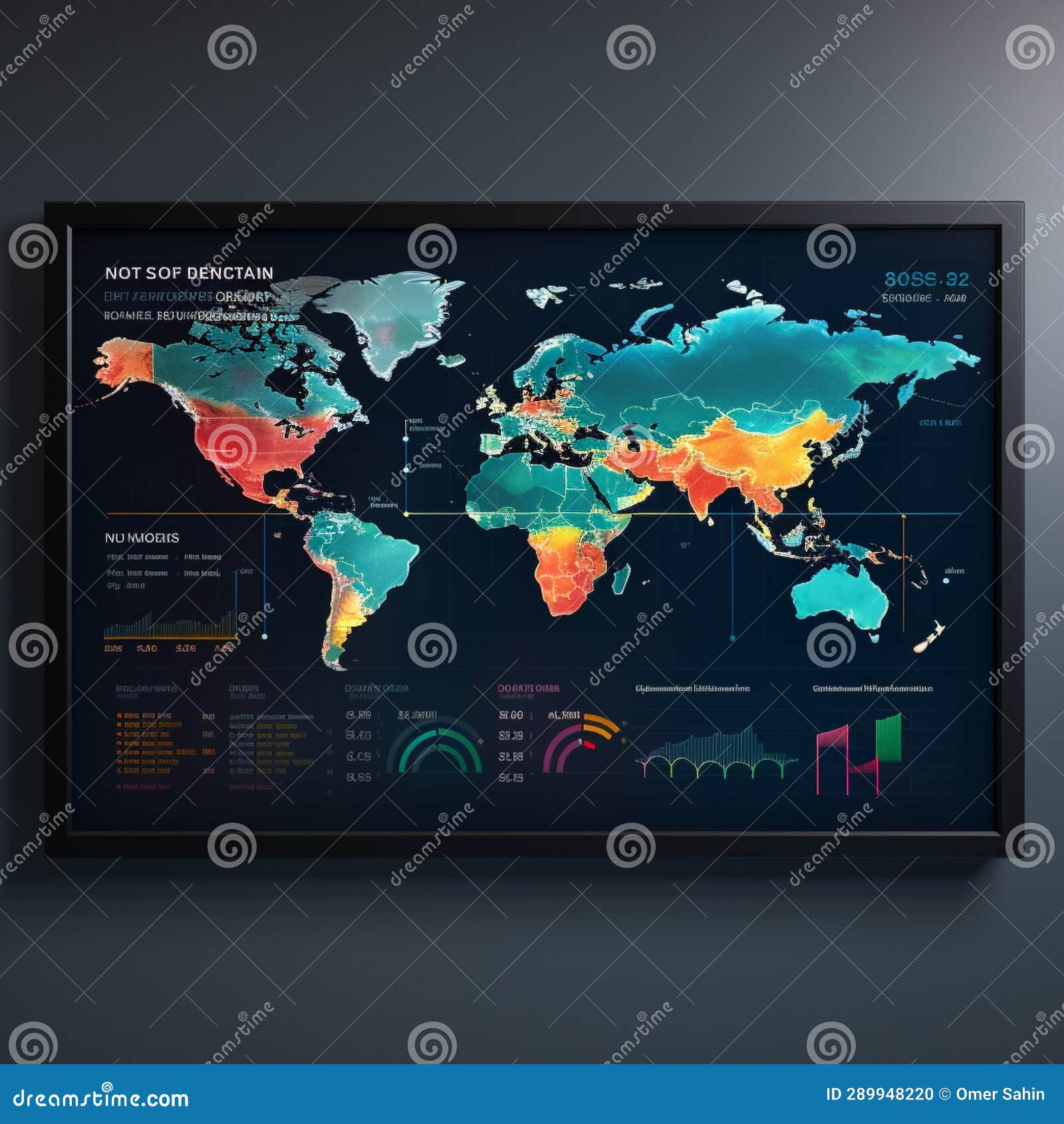 Dynamic Currency Exchange Rate Dashboard Stock Illustration ...
