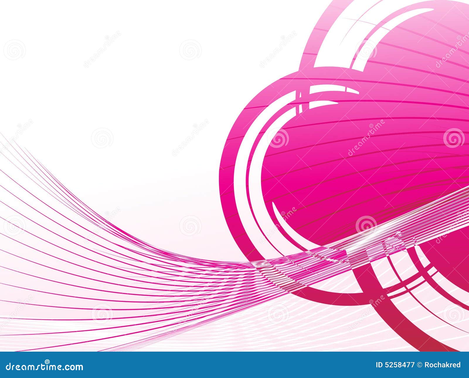 Dynamic curves design stock vector. Illustration of artistic - 5258477