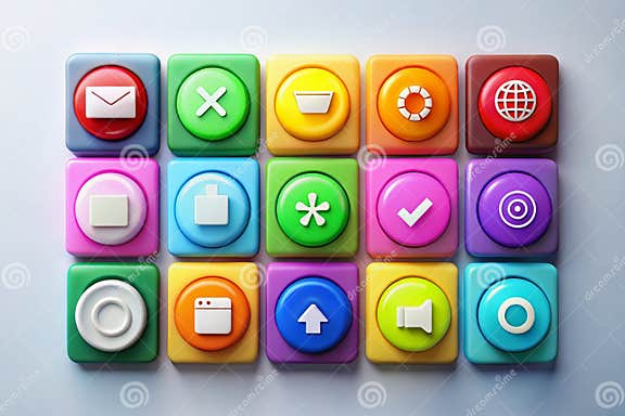 Dynamic 3D Buttons with Icons: Elevate User Engagement in Web Design ...