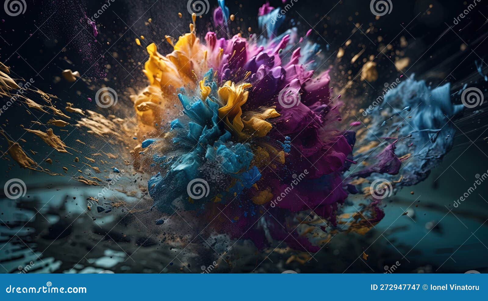 This Chromatic Explosion Combines with 3D Elements for a Unique and Eye ...