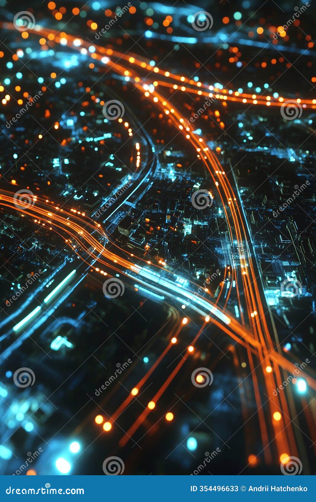 A Dynamic 3D Map Visualizing Trade Routes with Glowing GIS Data ...