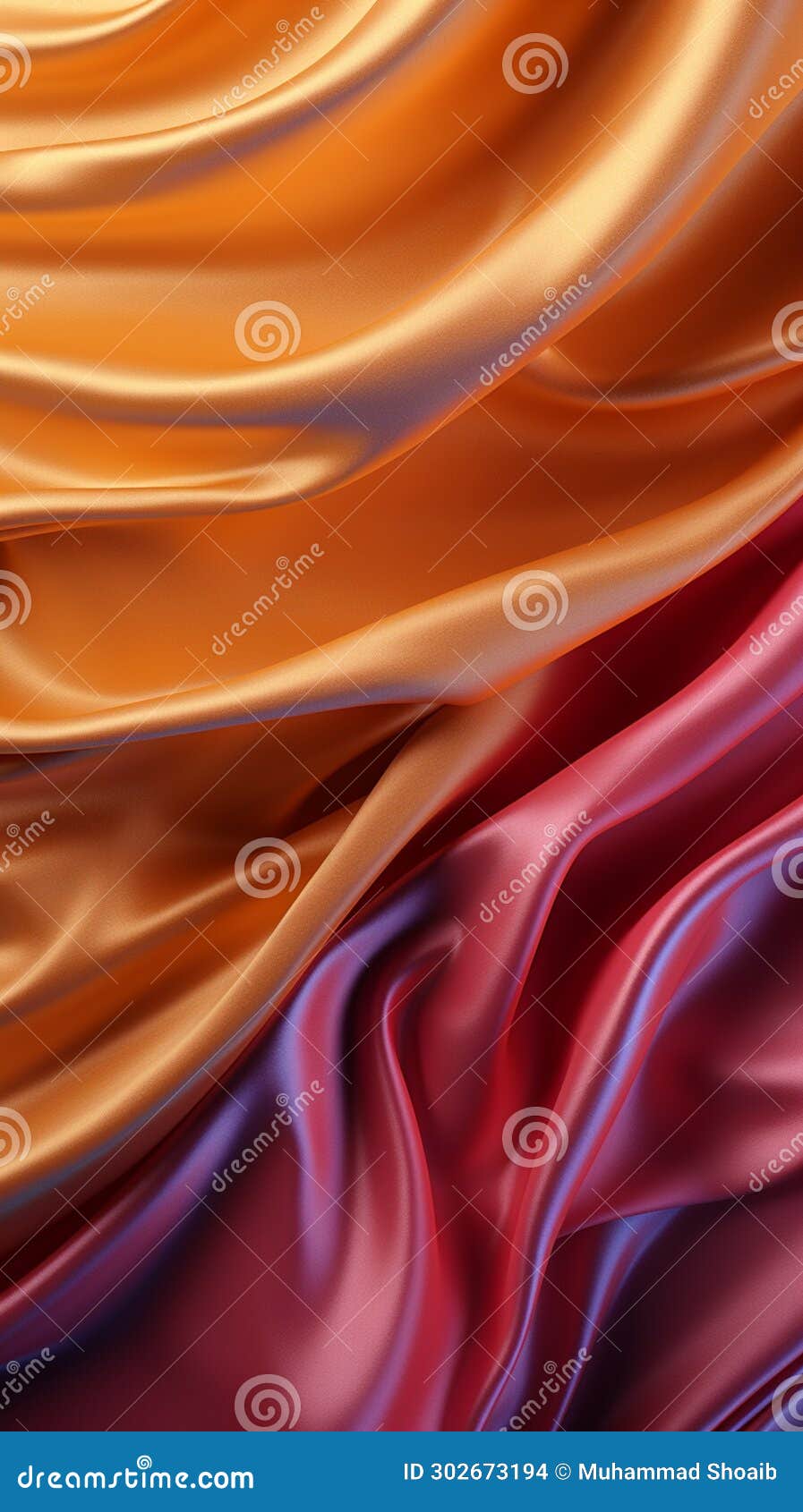 Dynamic 3D Rendering Showcases a Mesmerizing Flowing Wave Cloth ...