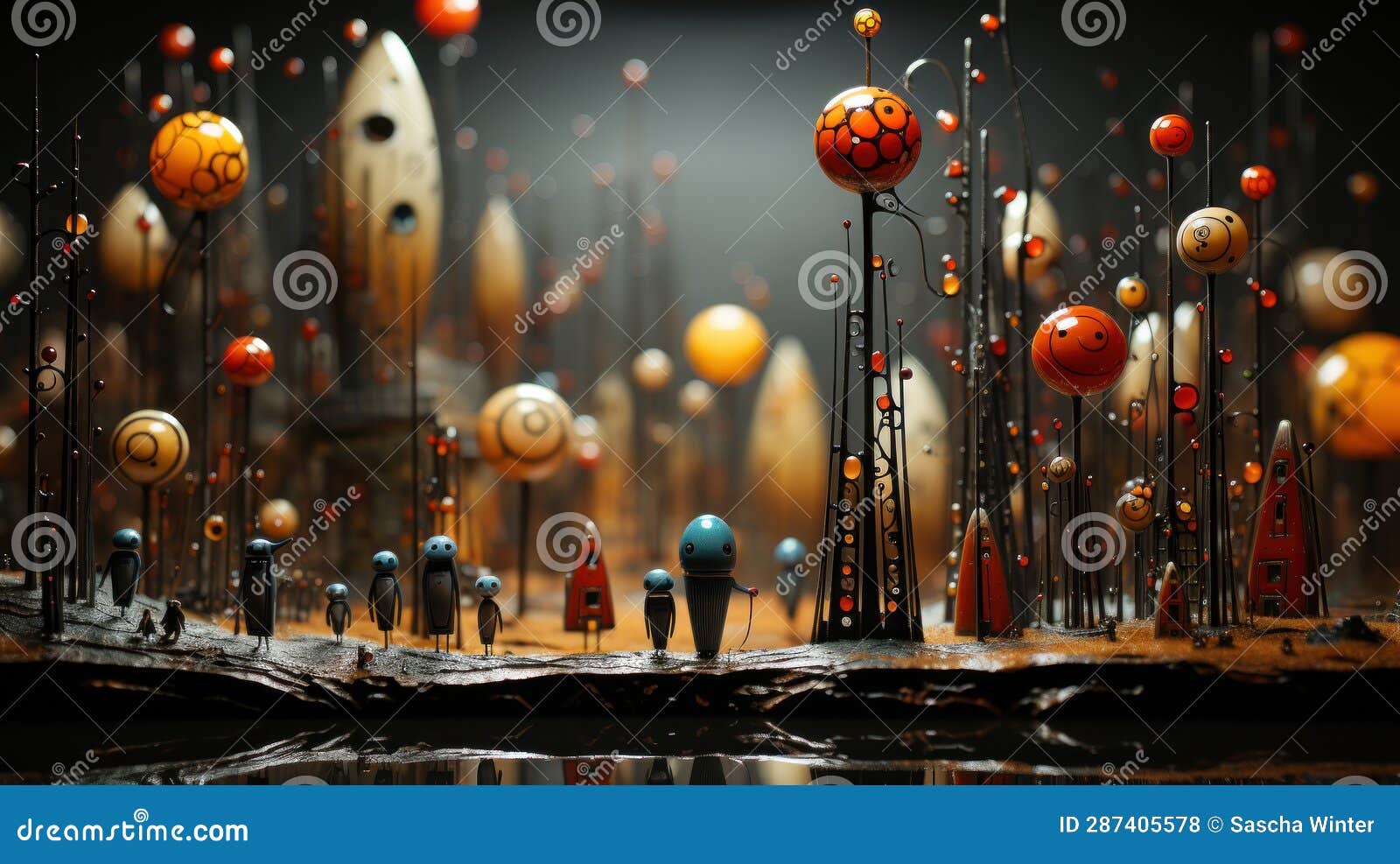 Dynamic 3D Stick Figures in Motion Stock Photo - Image of engaging ...