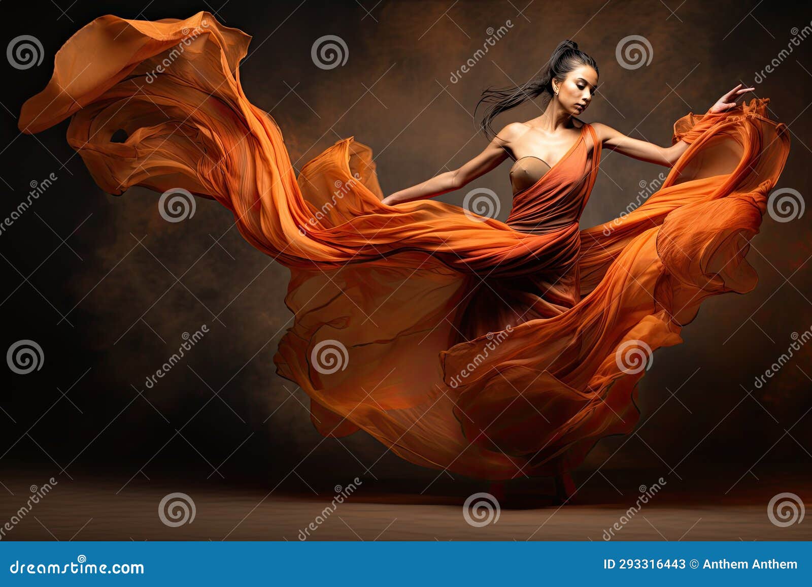 Dynamic Dance Capturing Movement in Motion Stock Image - Image of ...