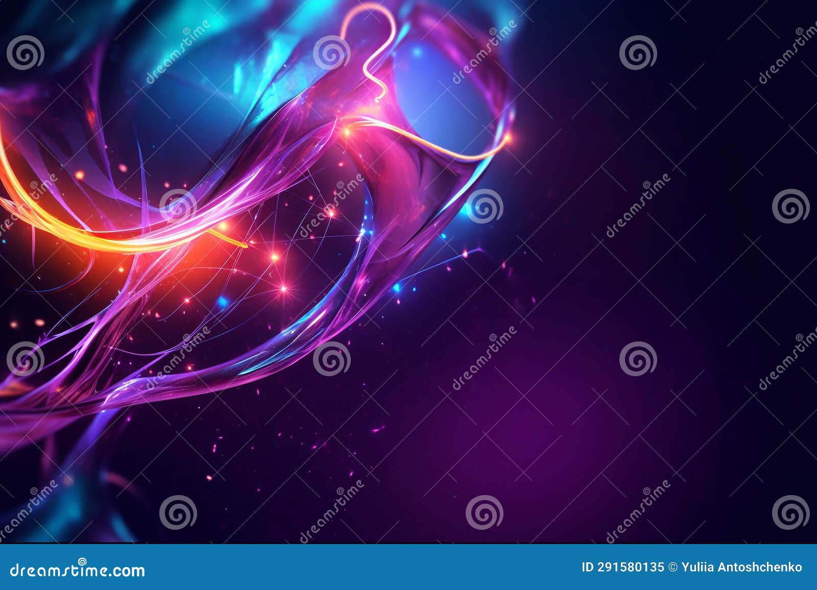 Dynamic dark background. stock illustration. Illustration of data ...