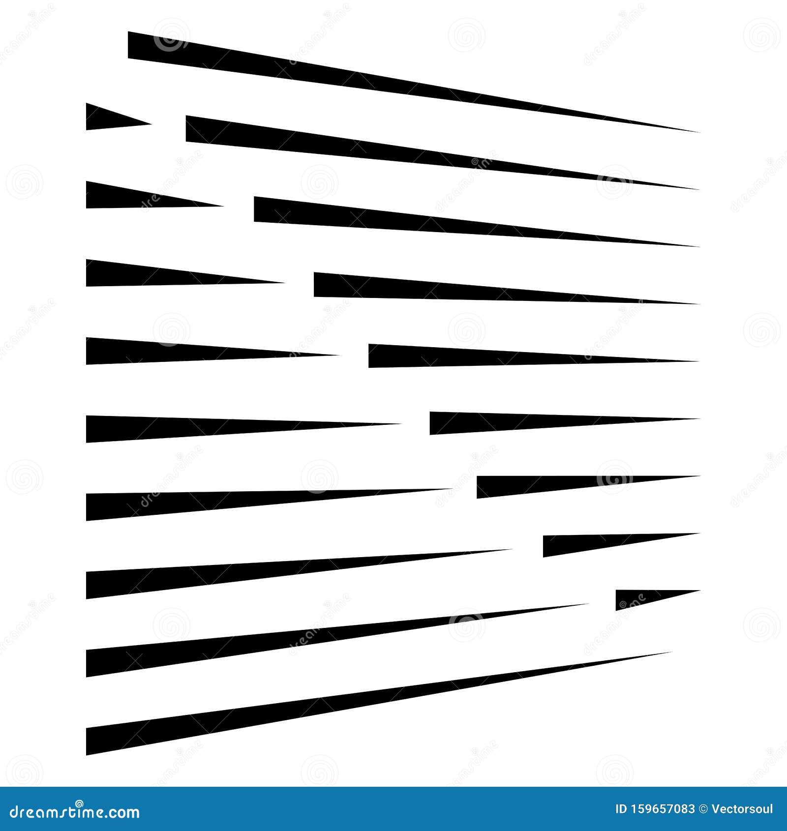 Dynamic Dashed, Segmented Lines Pattern. Irregular Stripes. Straight ...