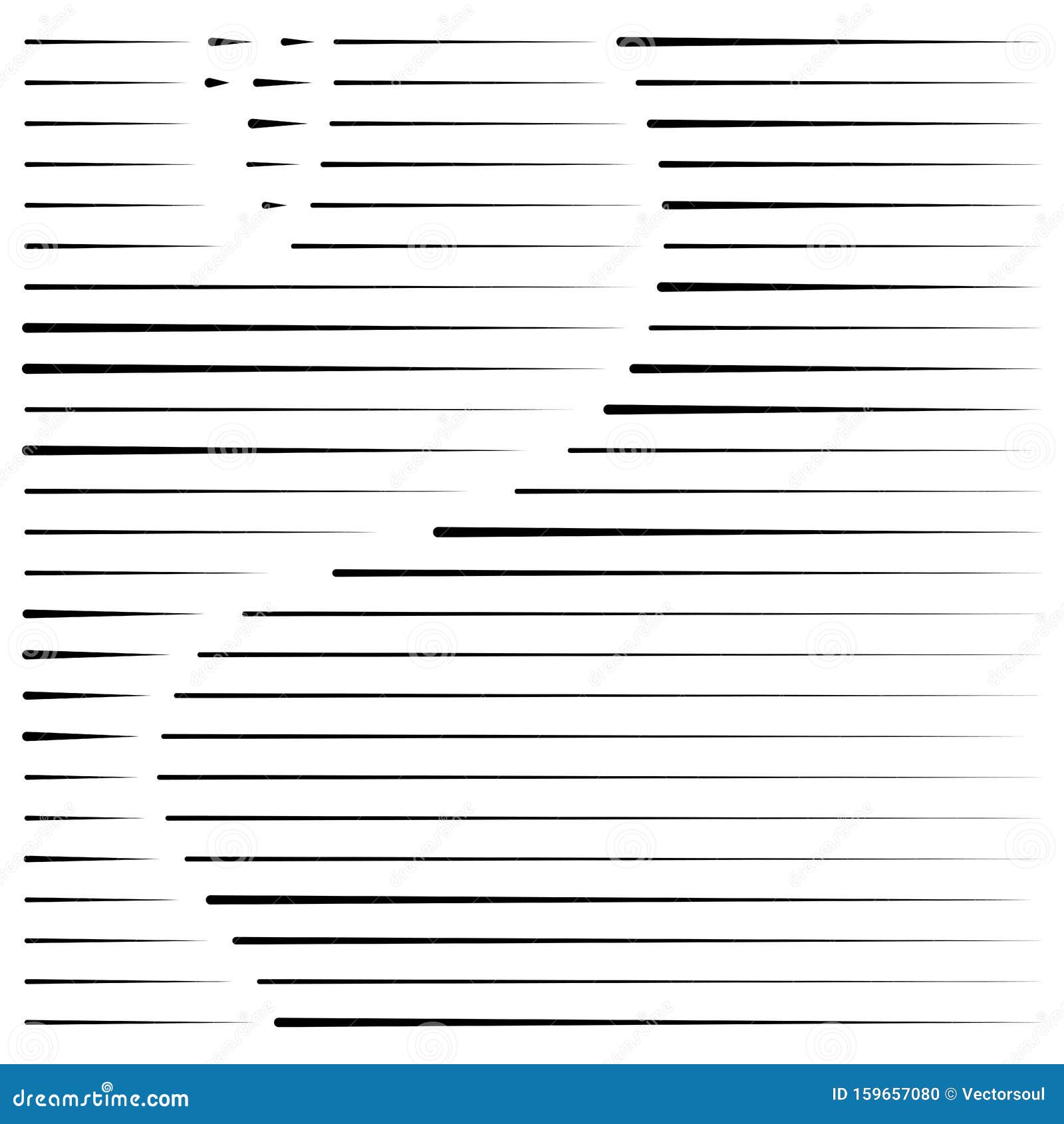 Dynamic Dashed, Segmented Lines Pattern. Irregular Stripes. Straight ...