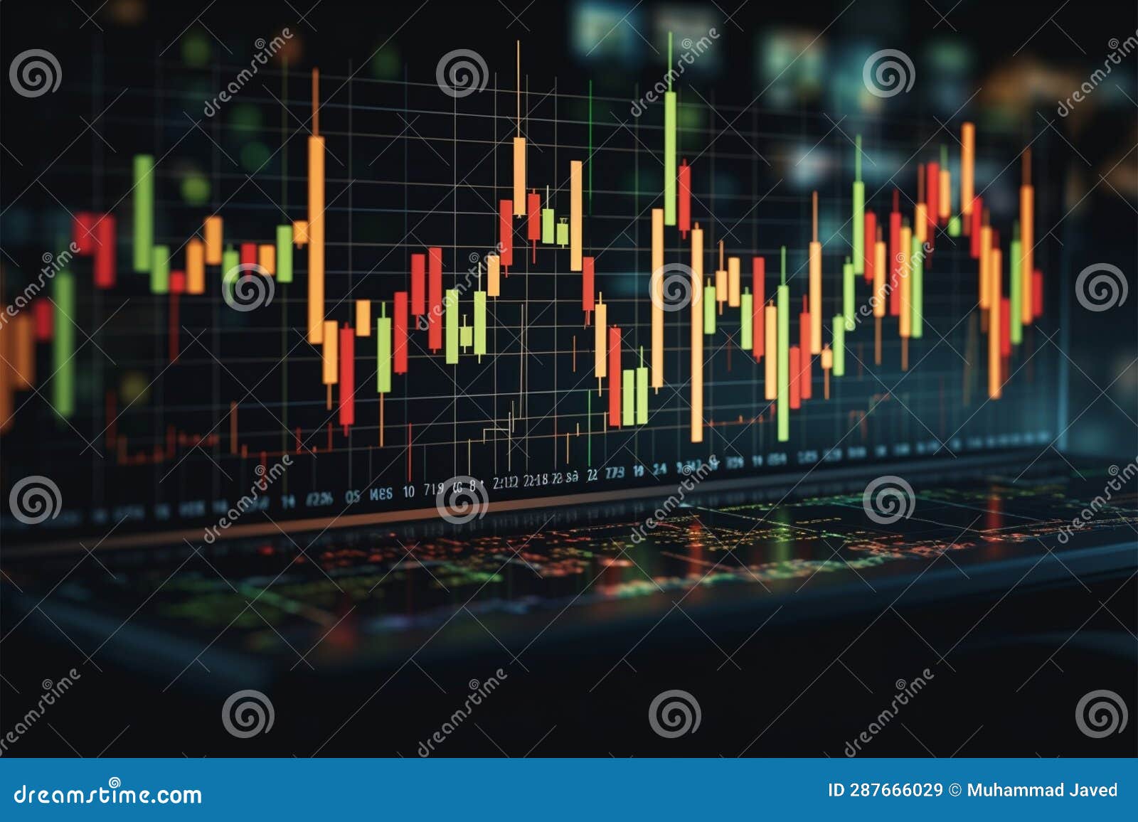Dynamic Data Display Business and Stock Graphs in Captivating Title ...