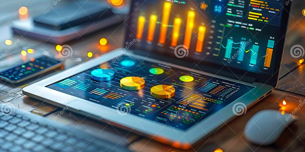 Dynamic Data Visualization on Digital Tablet Business Analytics ...