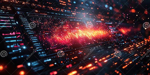 Dynamic Data Visualization in Digital Technology with Glowing Analytics ...