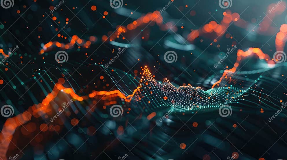 Dynamic Data Visualization of Financial Market Trends with Abstract ...
