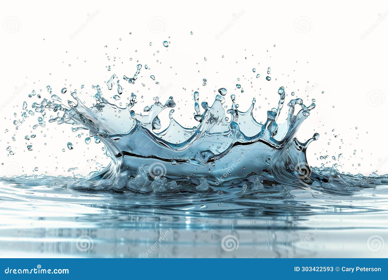 Dynamic Depths: Exploring the Energetic Flow of a Closeup Hydrau Stock ...