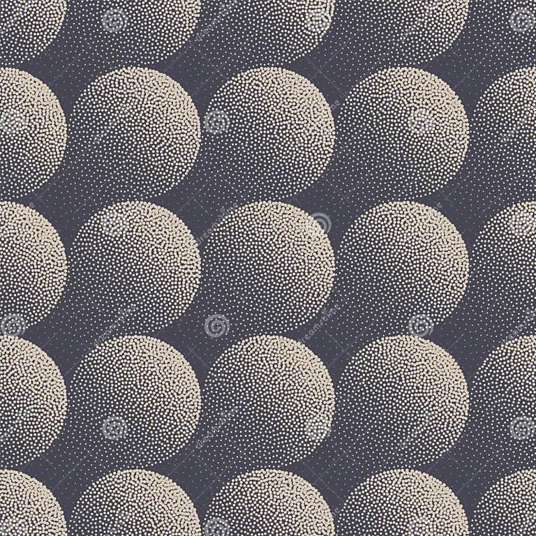 Dynamic Diagonal Scaly Grid Seamless Pattern Dot Work Abstract Vector Background Stock ...
