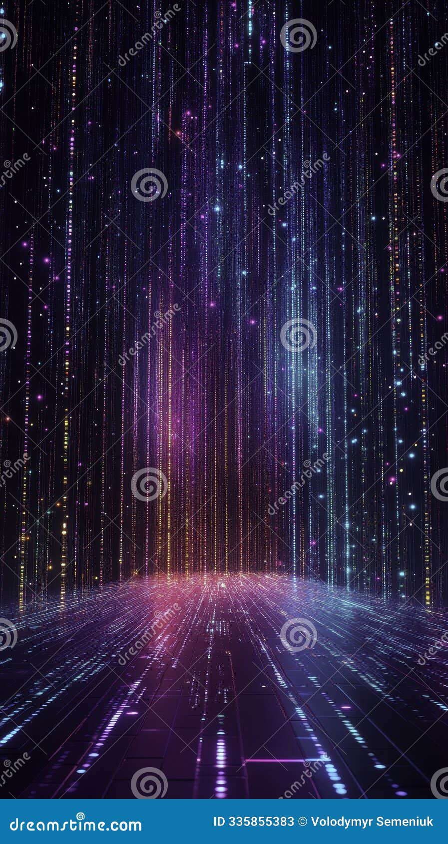 Understanding The Diffraction Of Light With Vibrant Colors Radiating ...