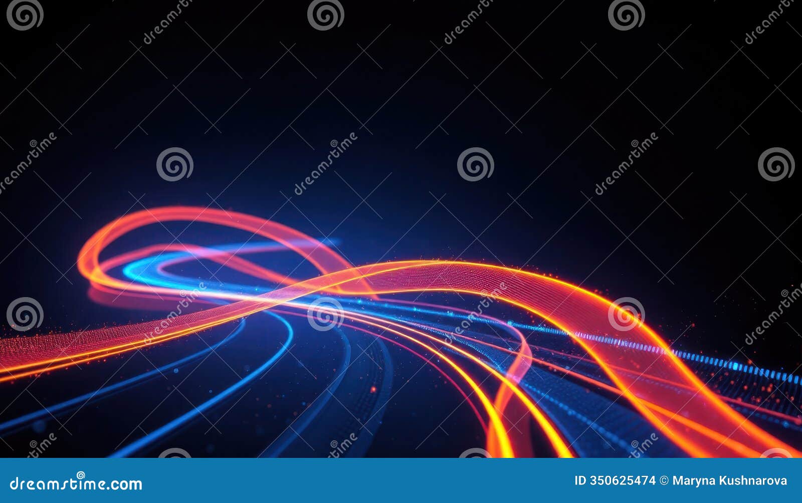 Dynamic Digital Roadmap Visualizes Organizational Change. Abstract Tech ...