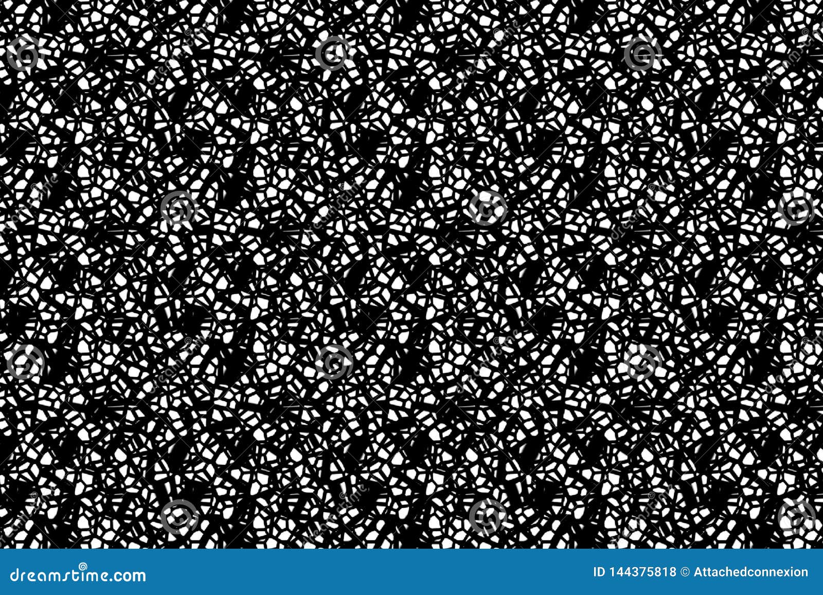 Dynamic Digital Seamless Unique Black and White Mesh Texture Pattern ...