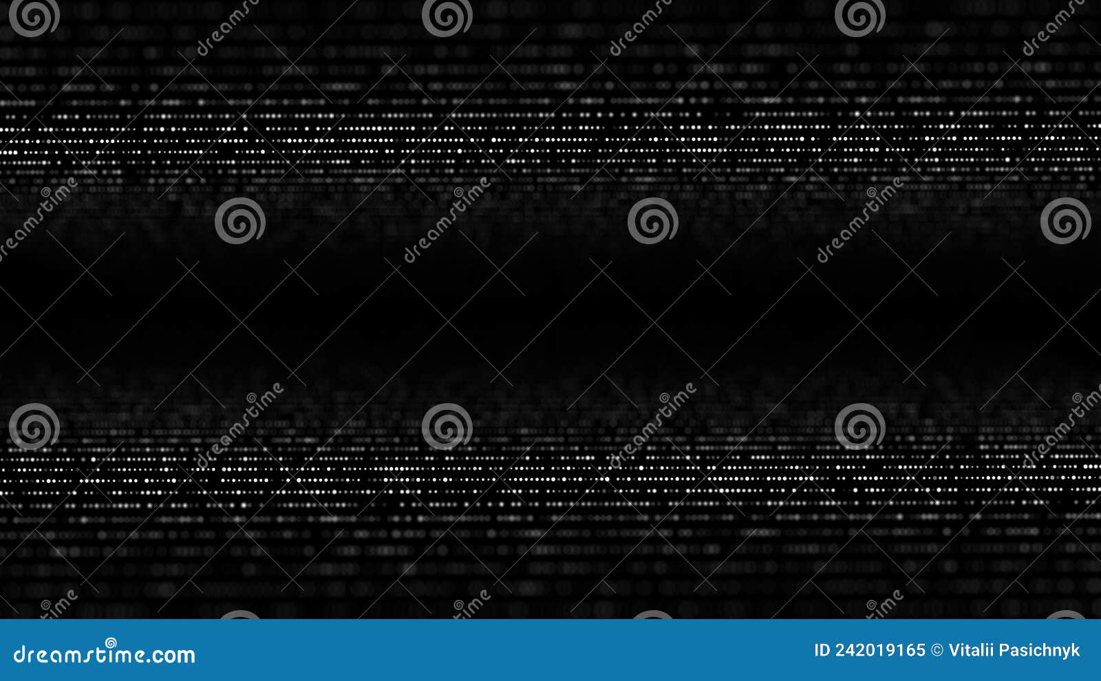 Dynamic Double Flow Of Digital Particles Network Connection Structure Big Data Visualization