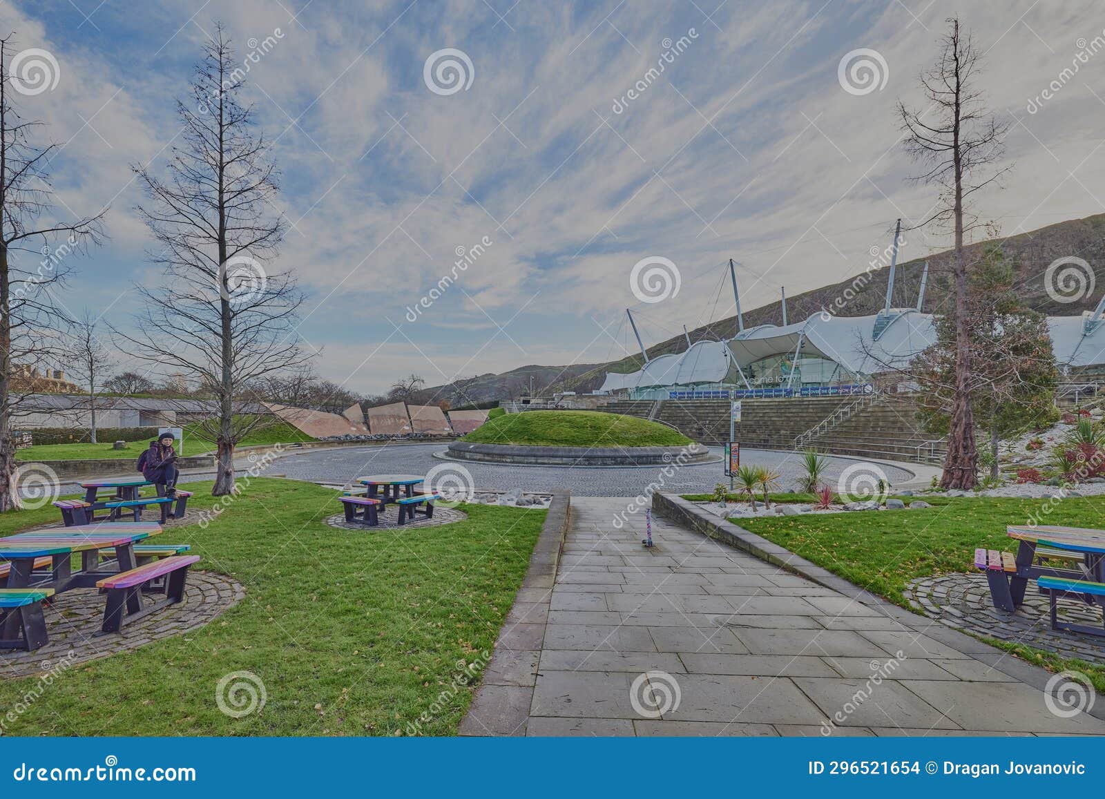 Dynamic Earth, Edinburgh editorial stock image. Image of natural ...