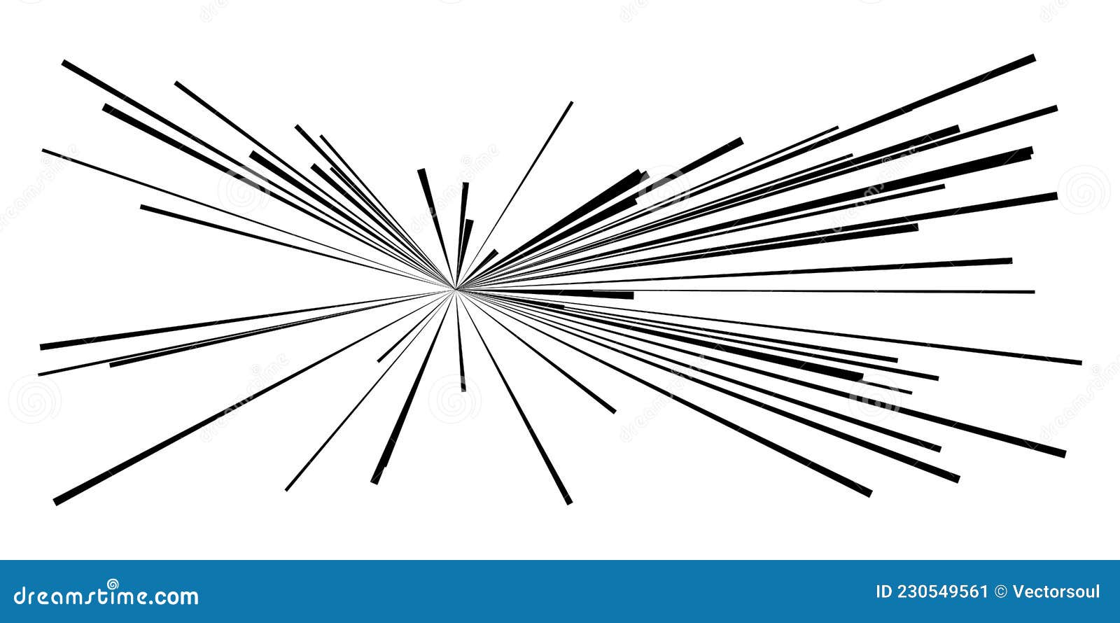 Dynamic, Eccentric Dynamic Comic Burst, Action Trail Lines. Explosion ...