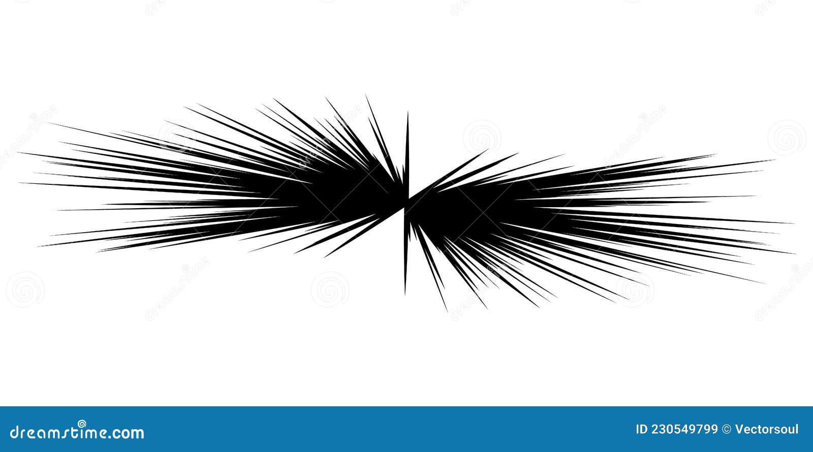 Dynamic, Eccentric Dynamic Comic Burst, Action Trail Lines. Explosion ...