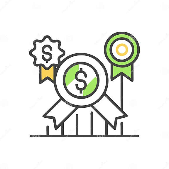 Dynamic Economic Competitiveness Icon Stock Vector - Illustration of ...