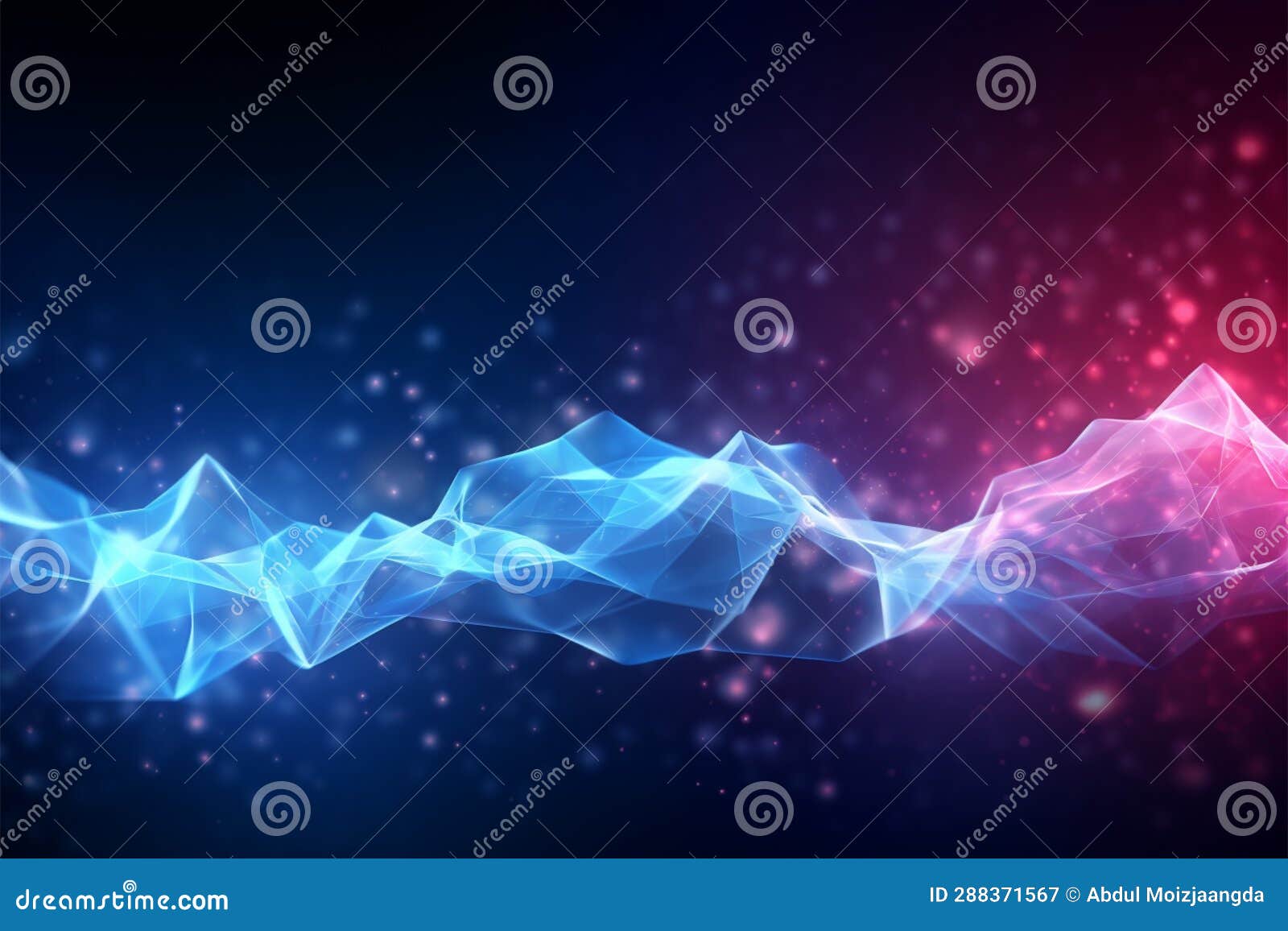 Dynamic EKG Pattern on Clinical Backdrop, Embodying Pulsating Vitality ...