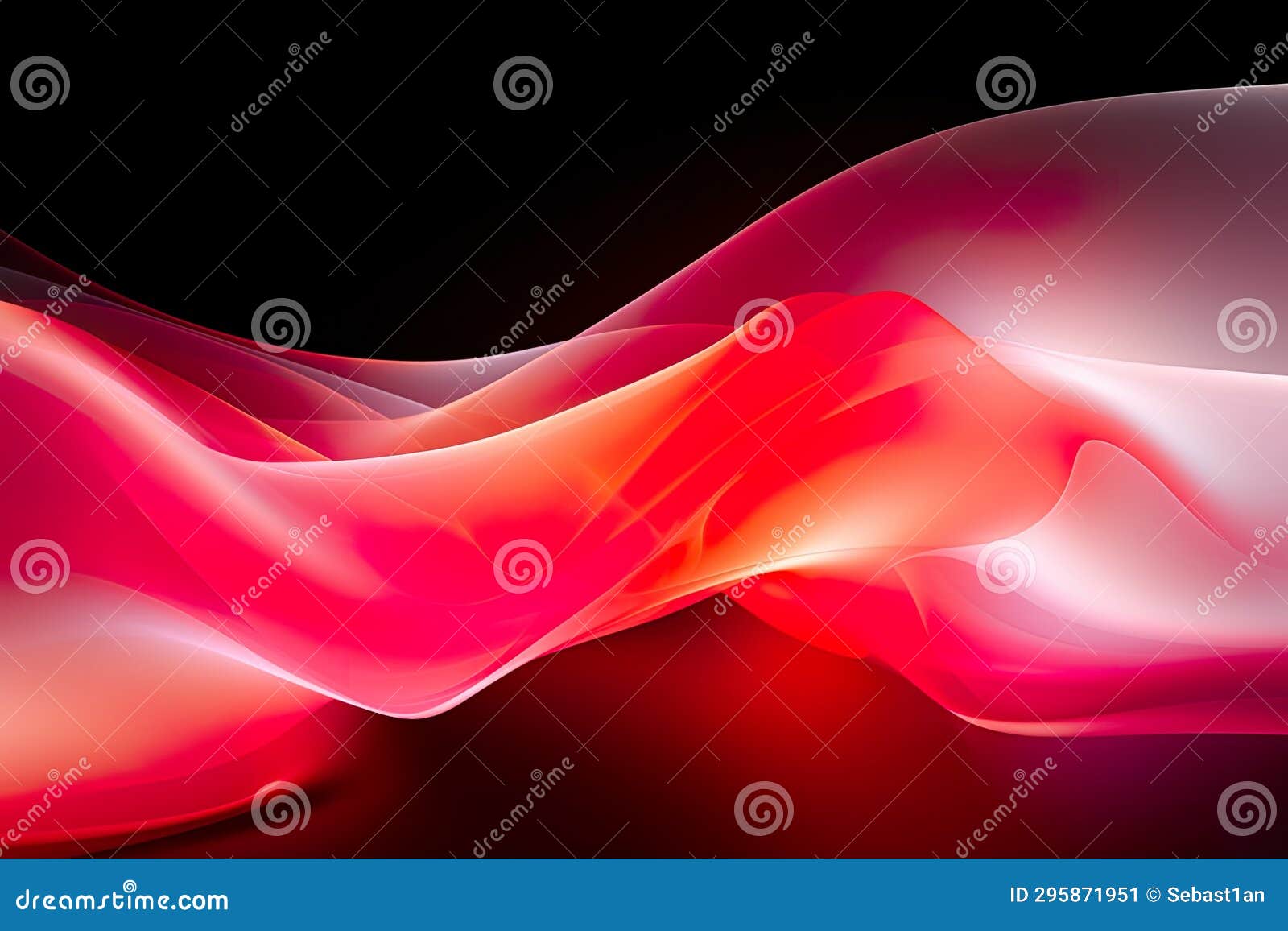 Dynamic and Energetic Wallpaper Design Featuring a Wavy Background with ...
