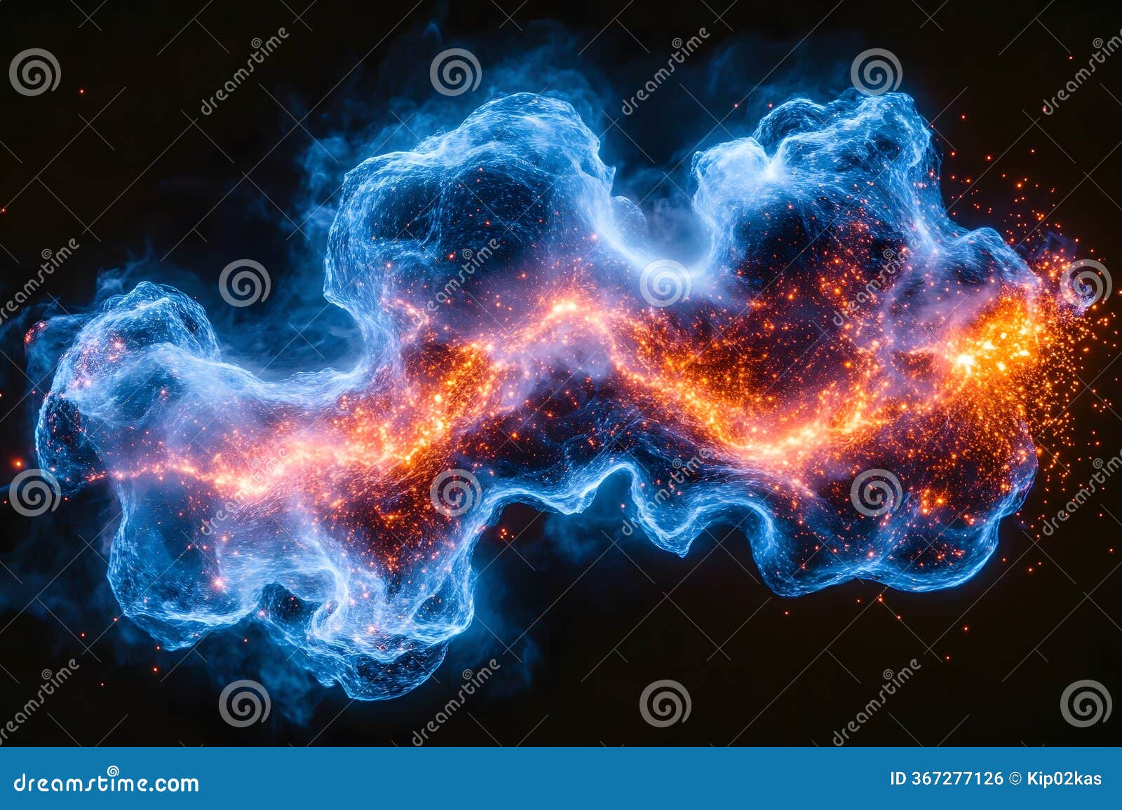 Dynamic And Electrifying Scene Futuristic In A Neon Color Palette ...