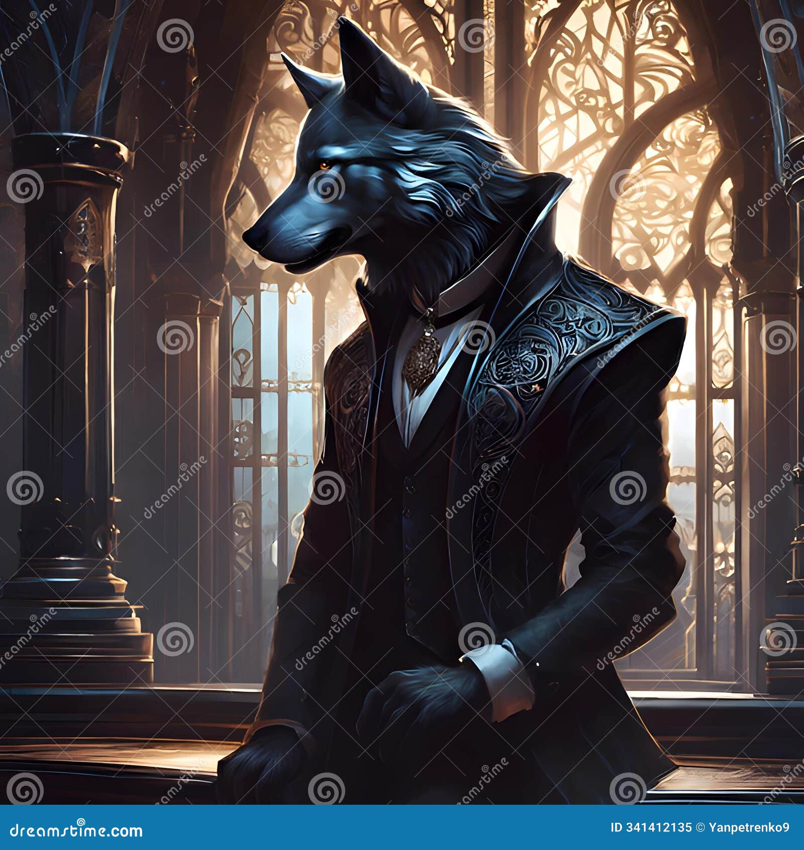 Distinguished Seated Woman Cheers Raising Her Arms-- Cartoon Vector ...