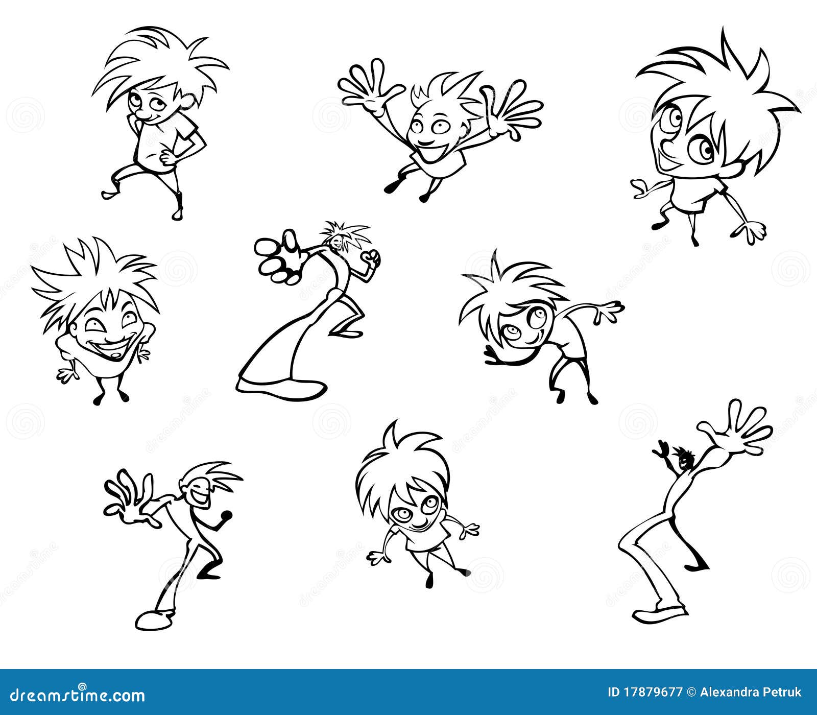 Dynamic Figures Stock Illustrations 3 839 Dynamic Figures Stock