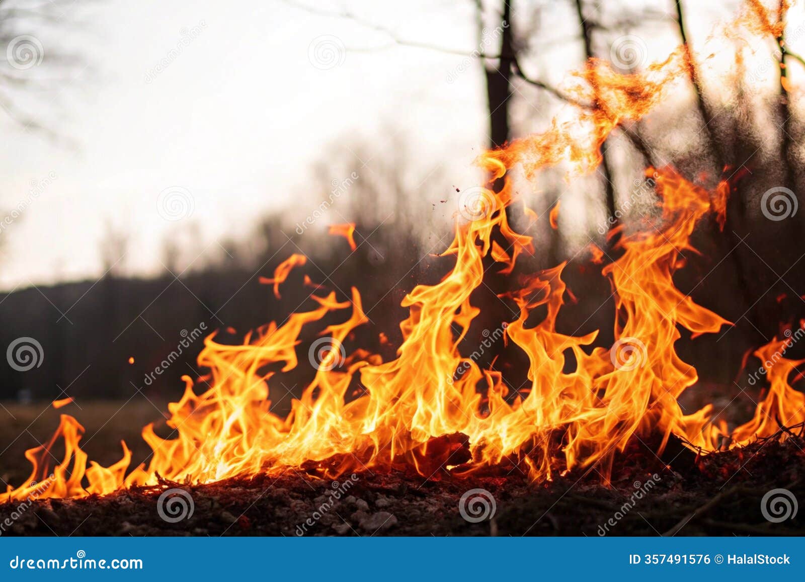 Dynamic Fire Flame Background Stock Photography | CartoonDealer.com ...