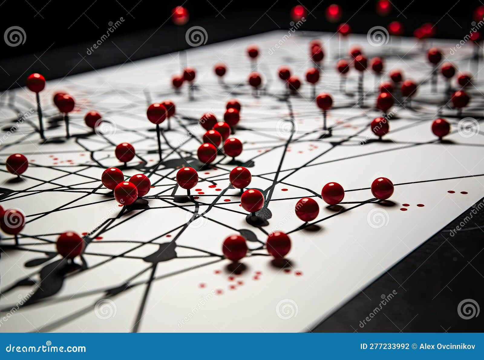 Dynamic Flow Chart for Business and Corporate Concepts. Stock ...