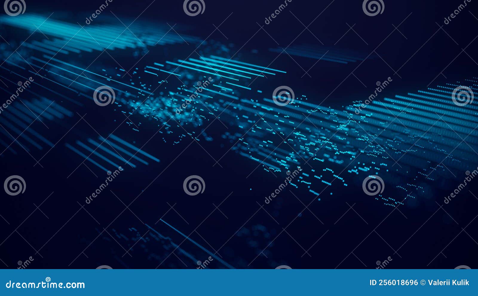 Dynamic Flow of Digital Particles. the Network Connection Failed ...
