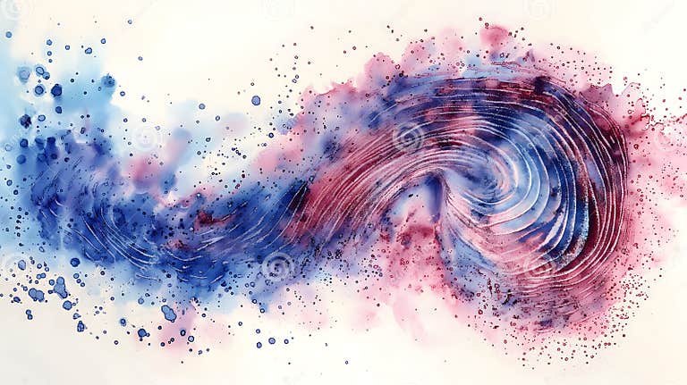 Dynamic Flow of Transformation and Change Stock Illustration ...