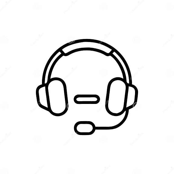 Dynamic Gaming Headset Icon for Players Stock Vector - Illustration of ...