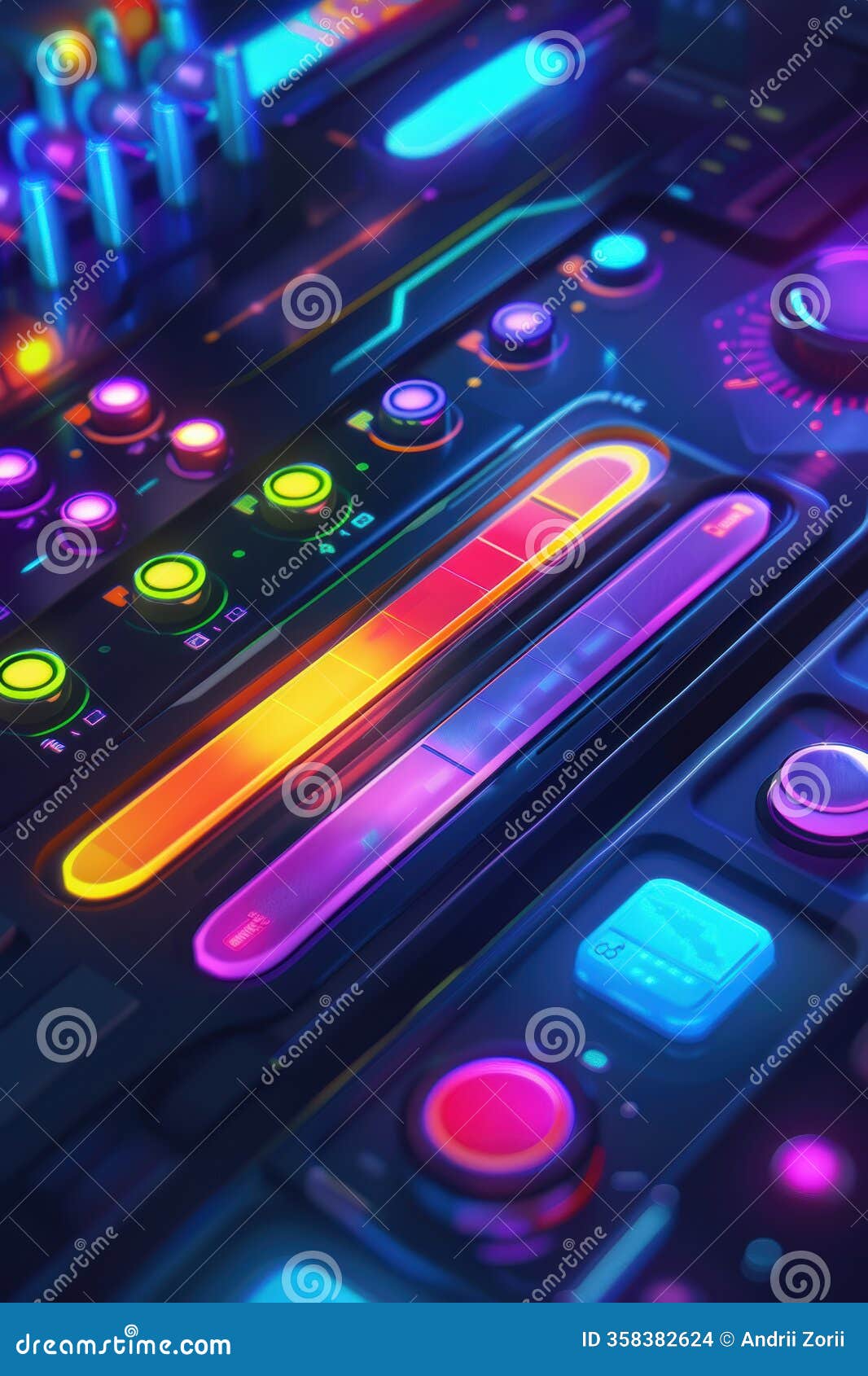 Dynamic Gaming Progress Bar on High-Resolution Tablet Interface for ...