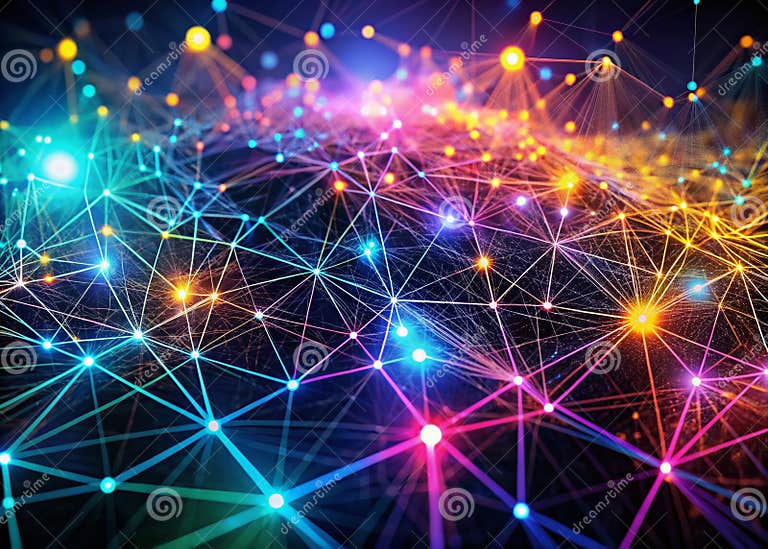 Dynamic Generative AI Plexus a Futuristic Visual Exploration of Complex Neural Networks and ...