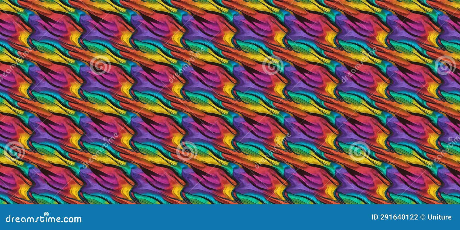 Dynamic Geometric Abstraction: Seamless Patterns with Radiant Gradient ...