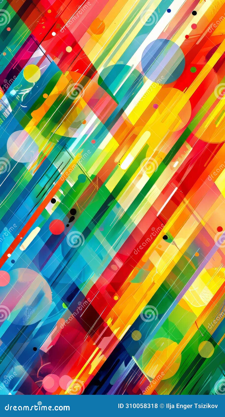 Dynamic Geometric Backgrounds Sharp Angles, Interlocking Shapes, Bold ...