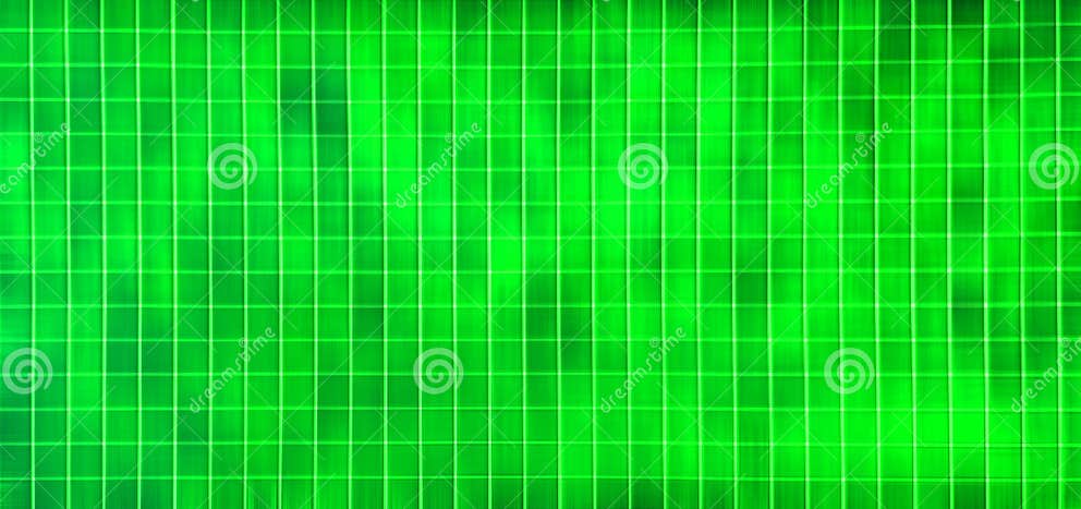 Dynamic Geometric Green Grid Pattern with Lines and Stripes, Perfect ...