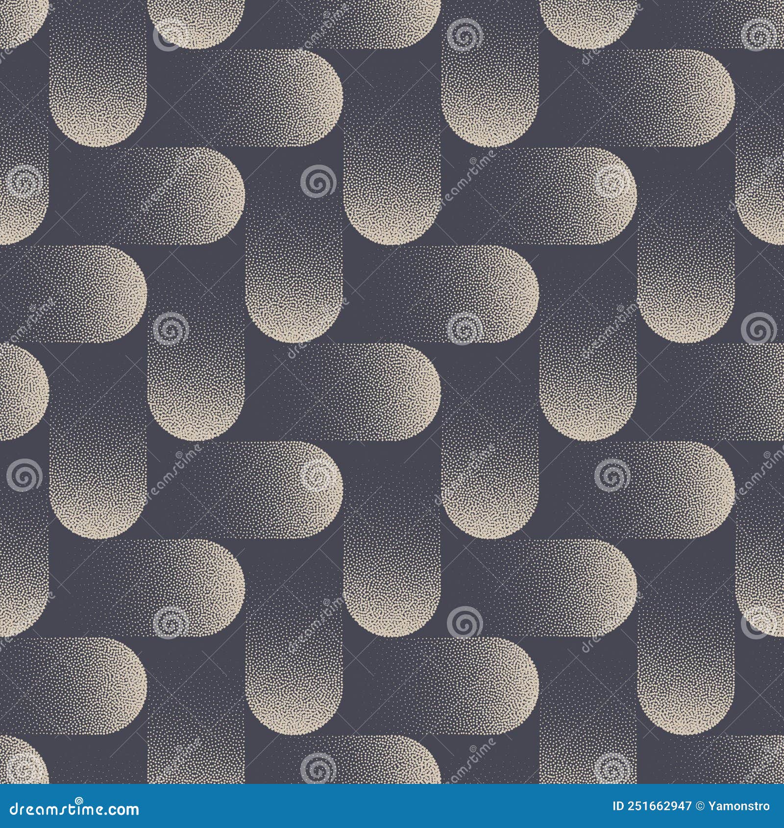 Dynamic Geometry Dash Strokes Seamless Pattern Vector Art Abstract ...