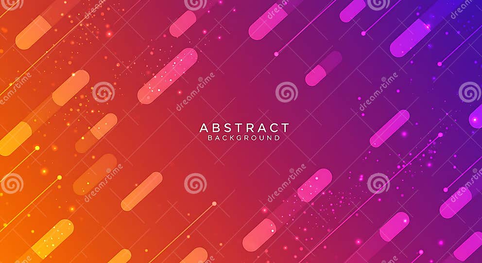 Dynamic Gradient Background with Flowing Rounded Rectangles and Spark ...