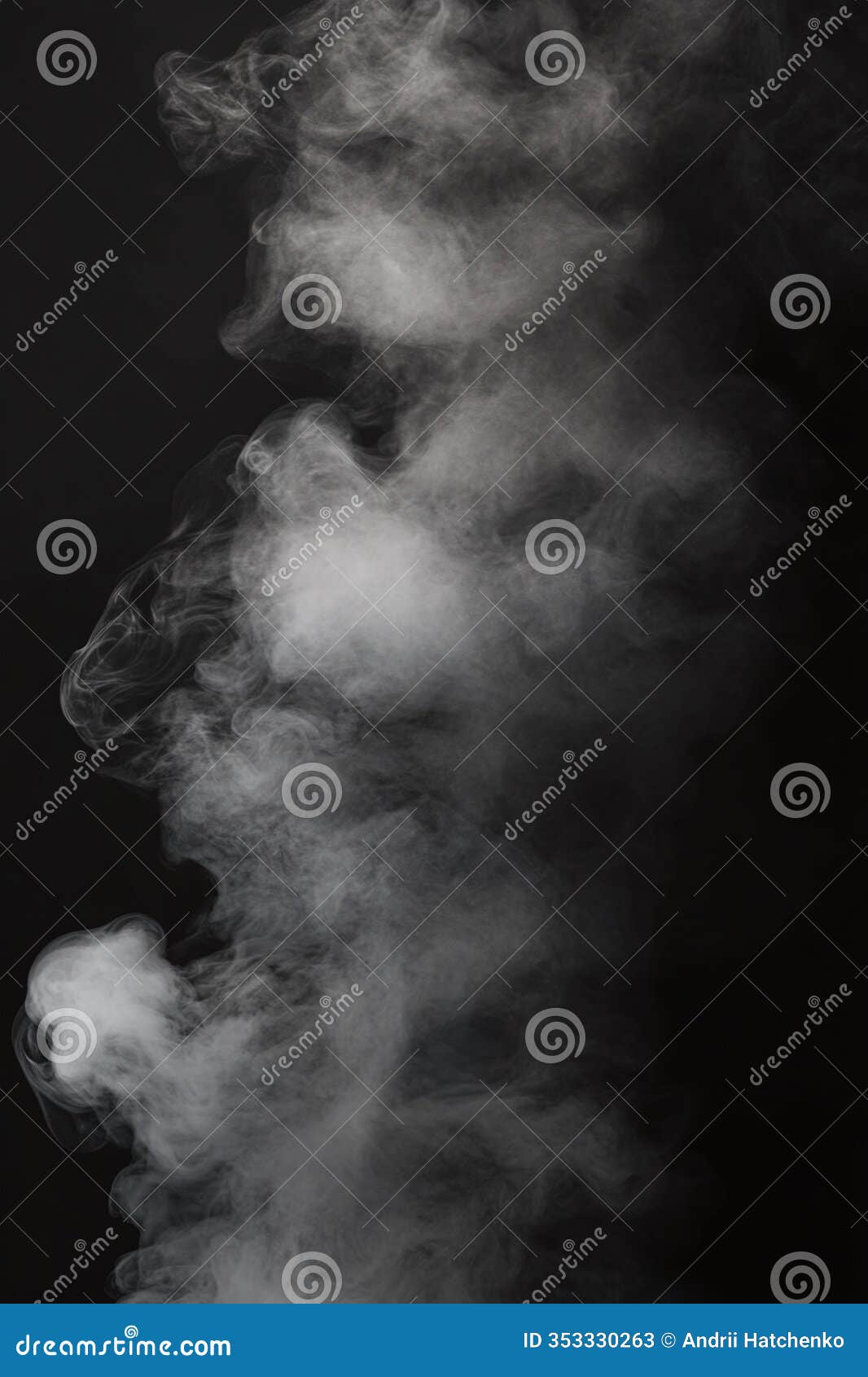 Dynamic Gradient Banner Transitioning from Smoky Gray To Black with Subtle Grain Effects. Stock ...