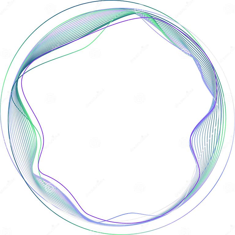 Circular Gradient Wave Pattern with Colorful Gradients and Dynamic ...