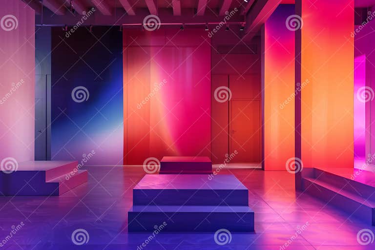 Dynamic Gradient Color Scheme for Eye-catching Presentations Stock ...