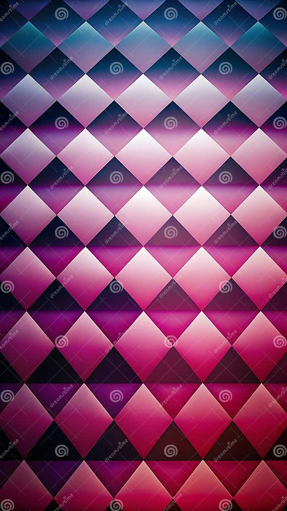 Dynamic Gradient with Evolving Checkerboard Pattern Stock Image - Image ...
