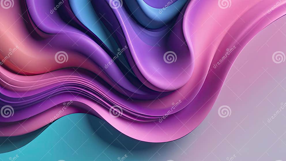 Dynamic Gradients and Fluid Textures Create a Mesmerizing Continuous ...